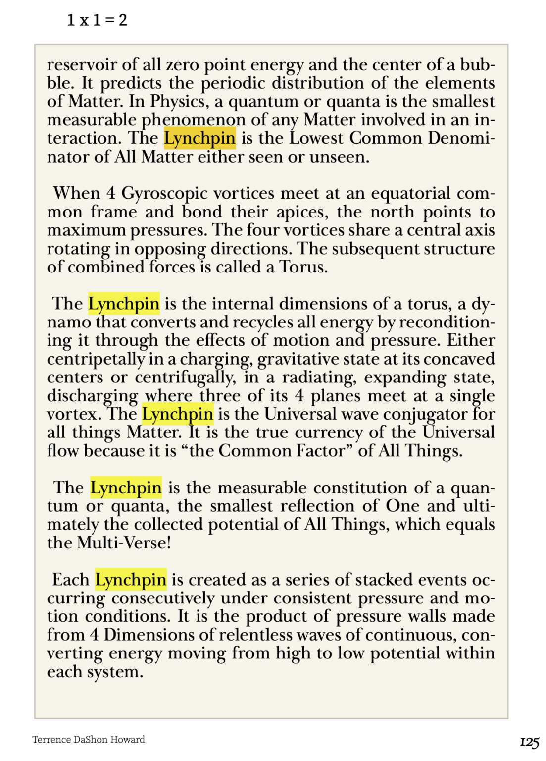 Howard’s Lynchpin – Pull That Up, Jamie